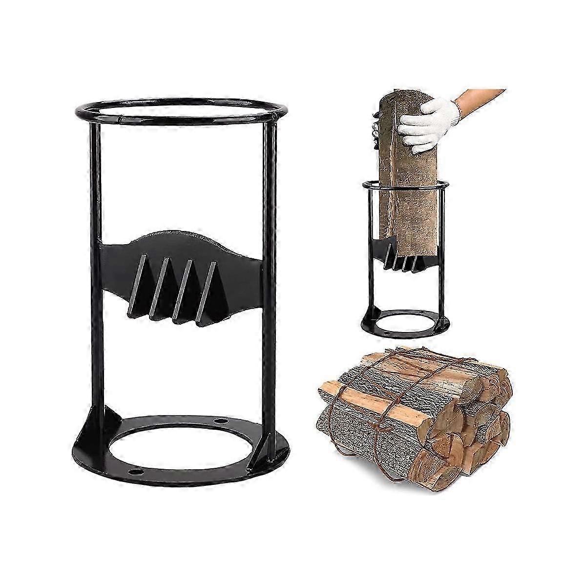 Firewood Kindling Splitter, Manual Kindling Wood Splitting Tool, Carbon ...