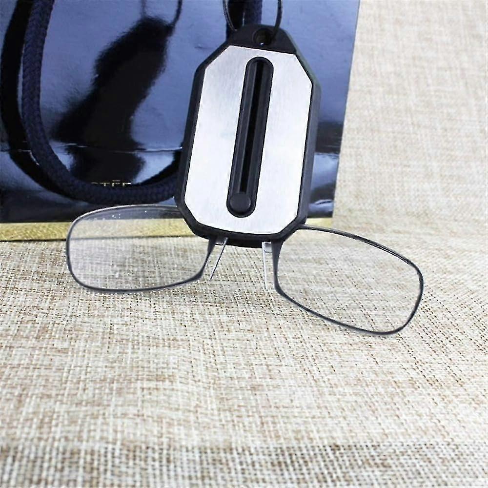 Portable Mini Keychain Reading Glasses Without Pincher, Foldable ...