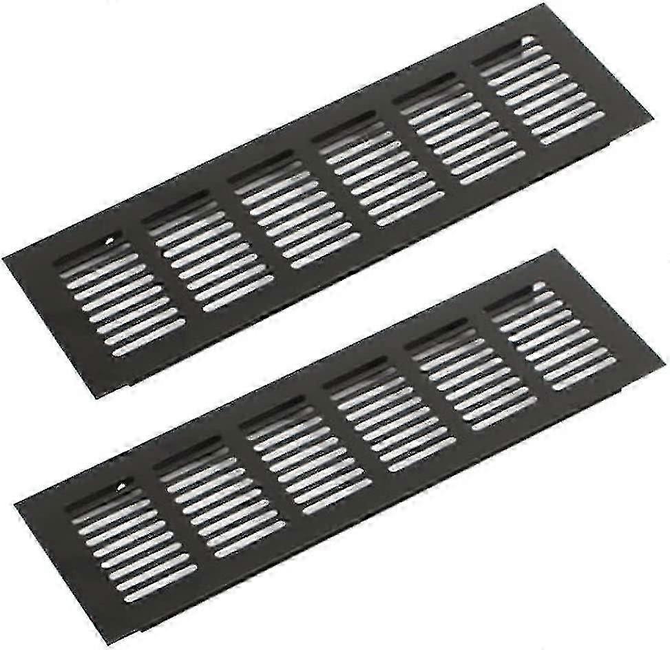 Aluminum Vent Grille 2 Pieces Ventilation Grille Rectangular ...
