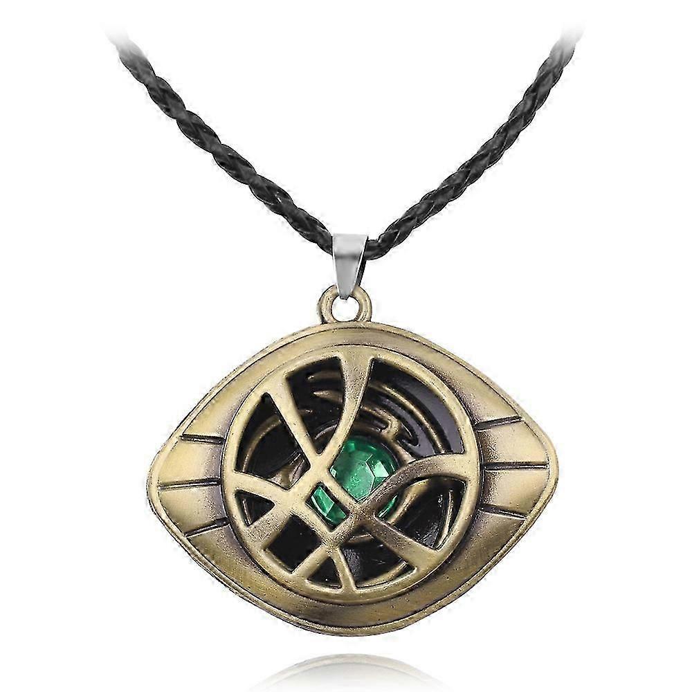 Dr Doctor Strange Eye of Agamotto Amulet Pendant Necklace | Fruugo UK