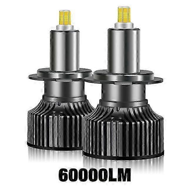 2pcs 30000LM H7 Led 360 H1 HB3 HB4 9012 HIR2 Led H11 H8 9006 9005 Car Headlight Bulbs Fog Lamp ...