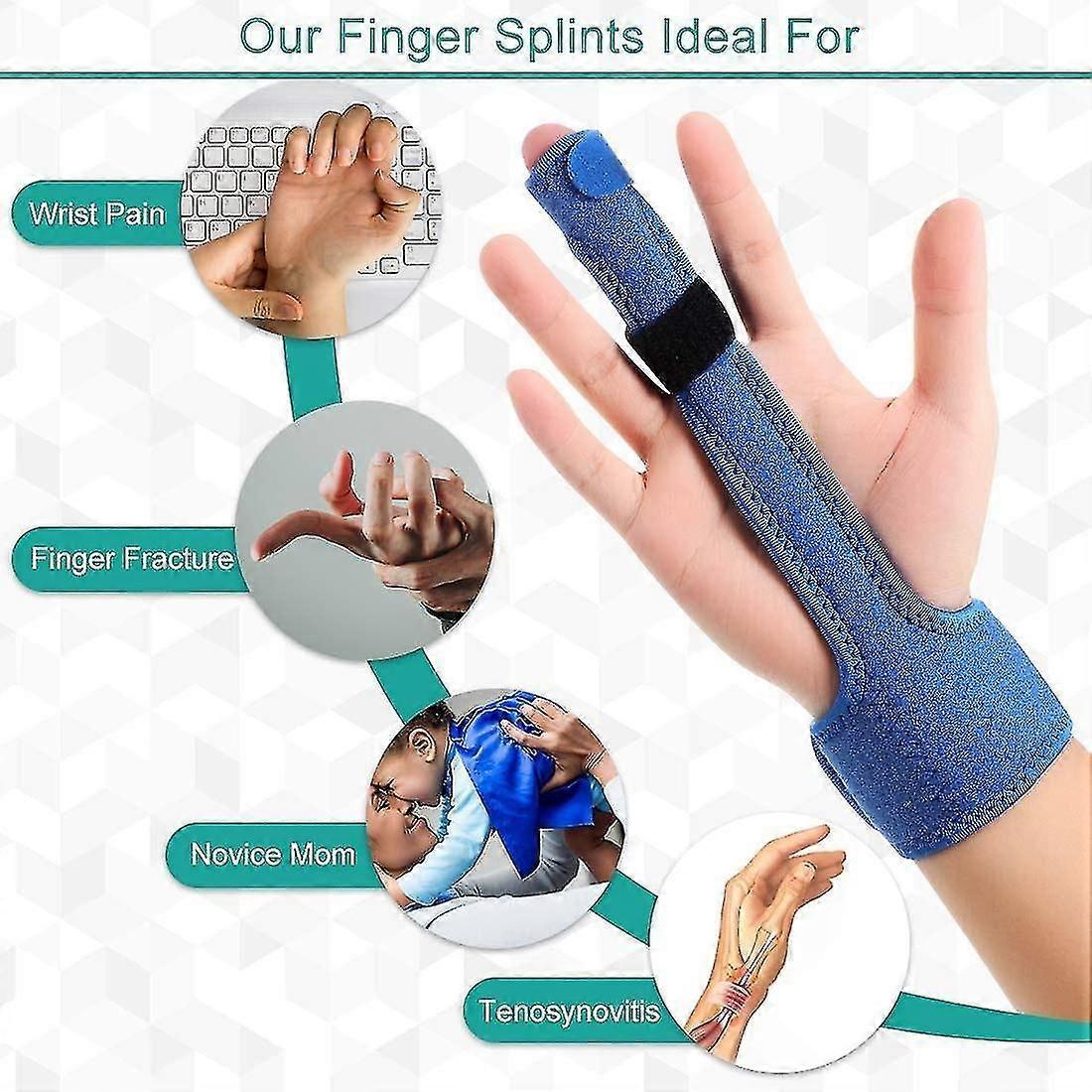 Adjustable Finger Correction Splint for Trigger Finger Relief ...