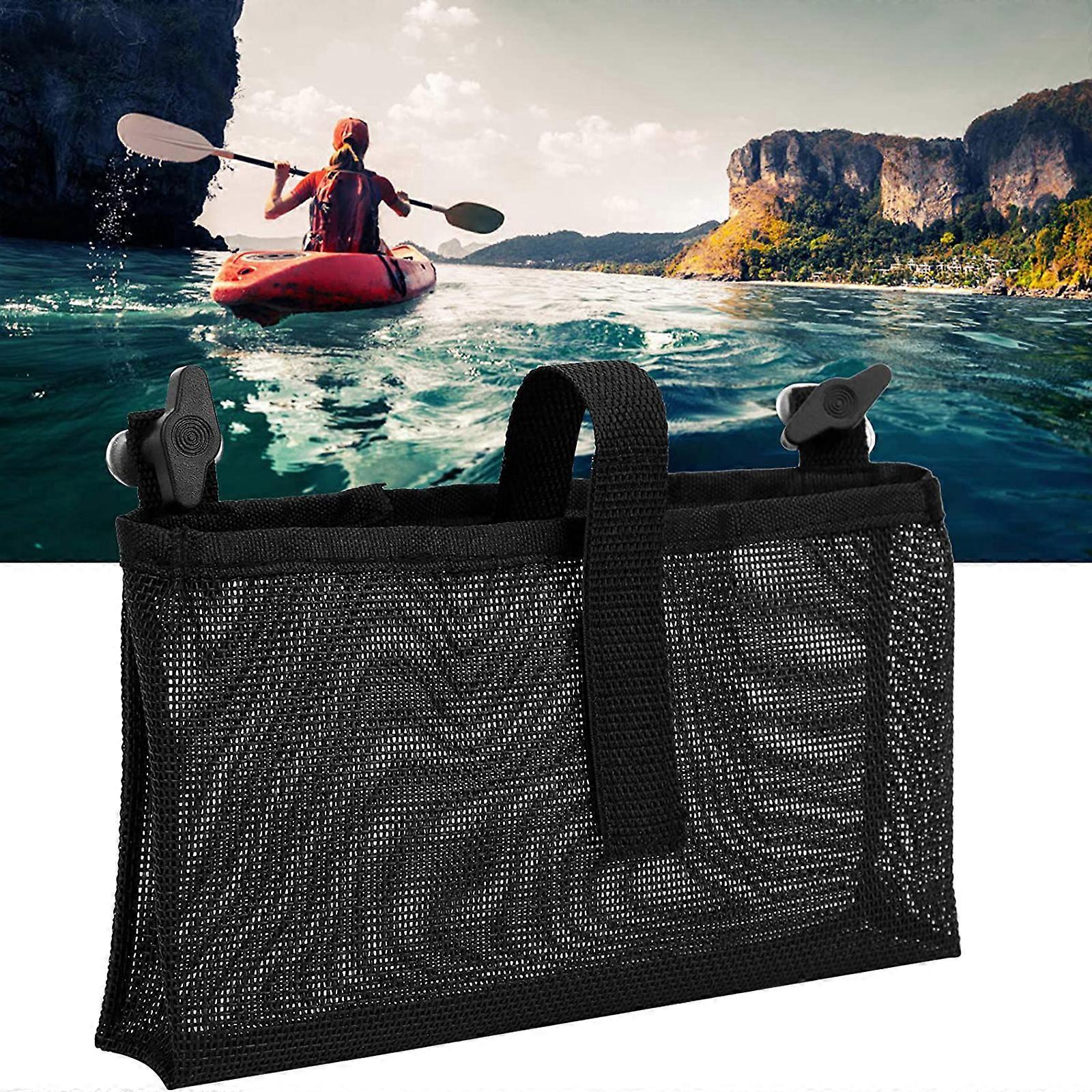 Kayak Sundries Storage Bag Boats Tool Storage Hanging Mesh Pouches ...