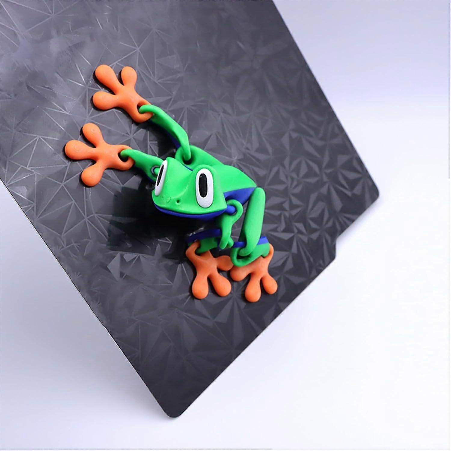 3D Printed Frog Statue - Realistic Frog Decoration for Fridge, Computer ...