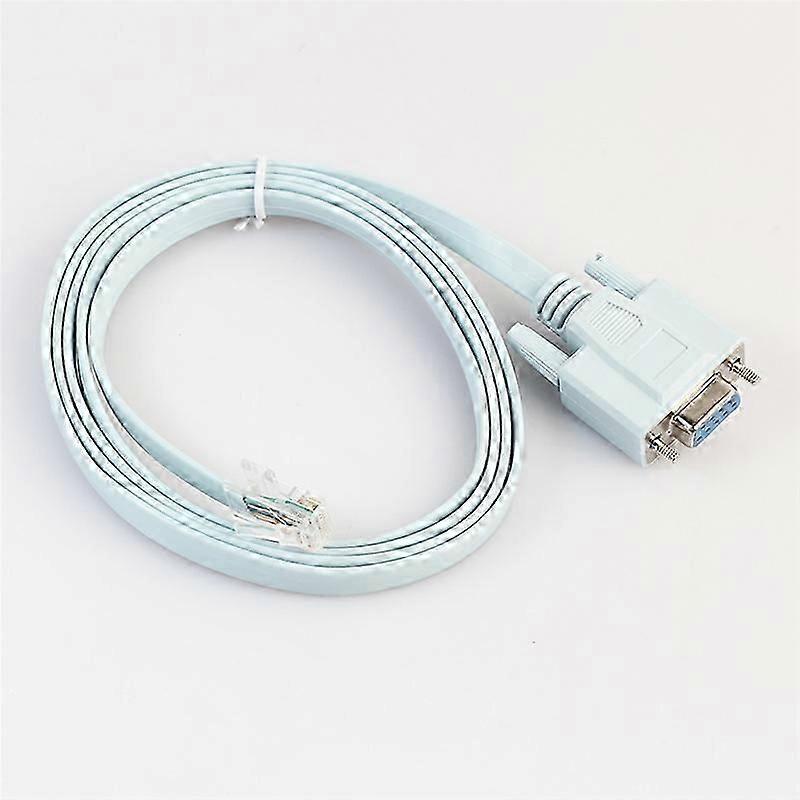 USB Console Cable RJ45 Cat5 Ethernet To Rs232 DB9 COM Port Serial Female Rollover Routers ...