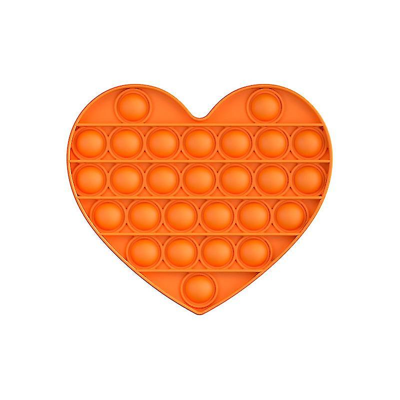 Fidget Popit Heart Shape Push Bubble Toy | Fruugo UK