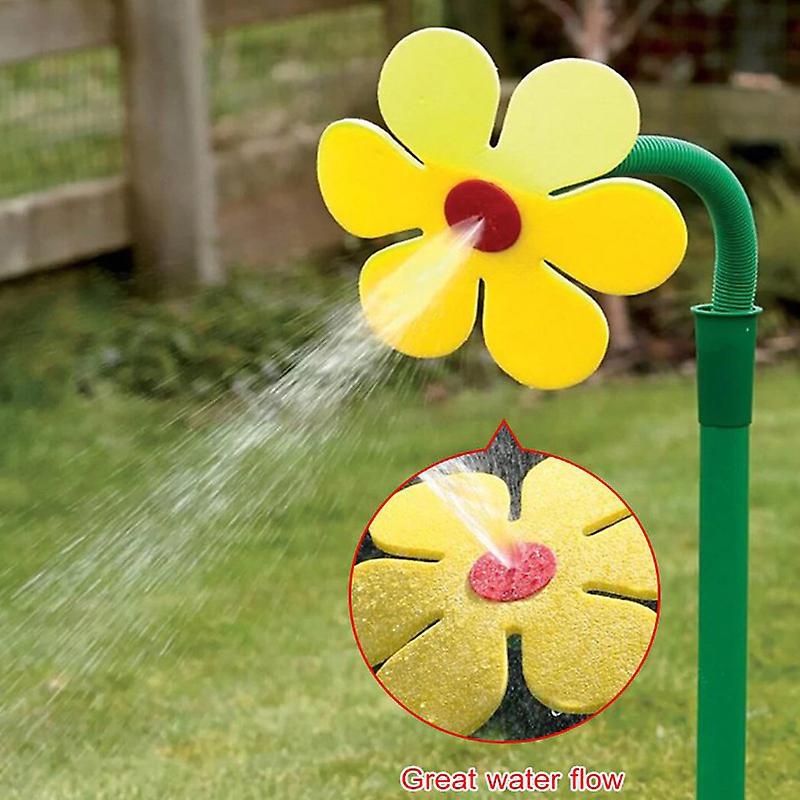 Relaxdays Garden Sprinkler, Watering Flower, Children's Water Game ...