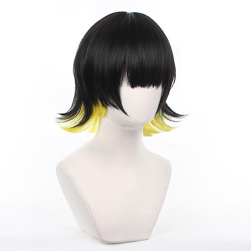 Anime Blue Lock Bachira Meguru Cosplay Wig Men Heat Resistant Synthetic ...