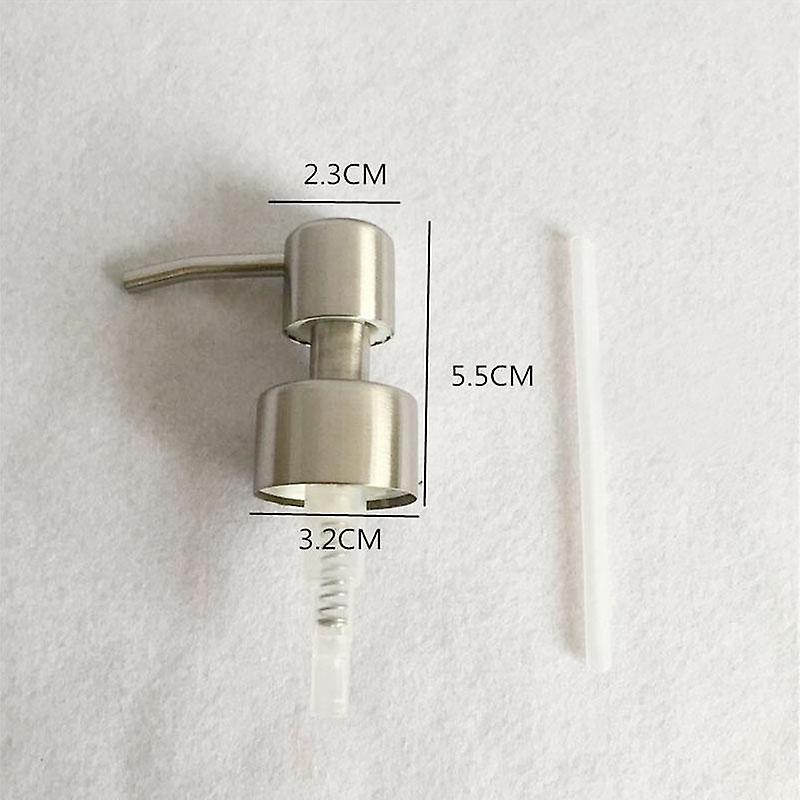 Hand liquid soap pump dispenser nozzle for bathroom kitchen stainless ...