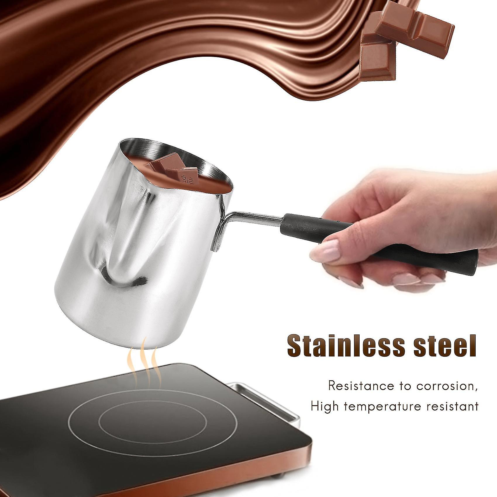 Stainless Steel Butter And Coffee Warmer,turkish Coffee Pot,mini Butter ...