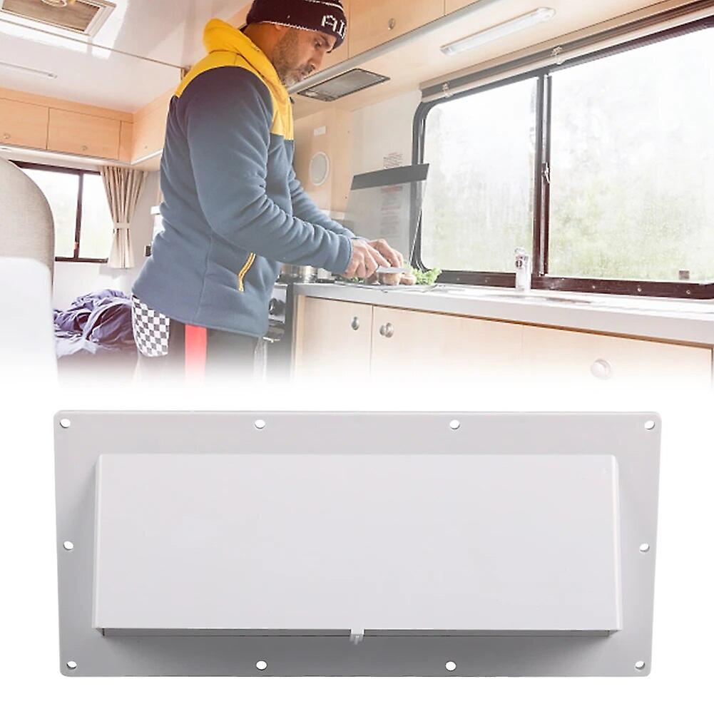 Rv Sidewall Range Hood Vent White Ventilation Range Hood Vent Sidewall ...