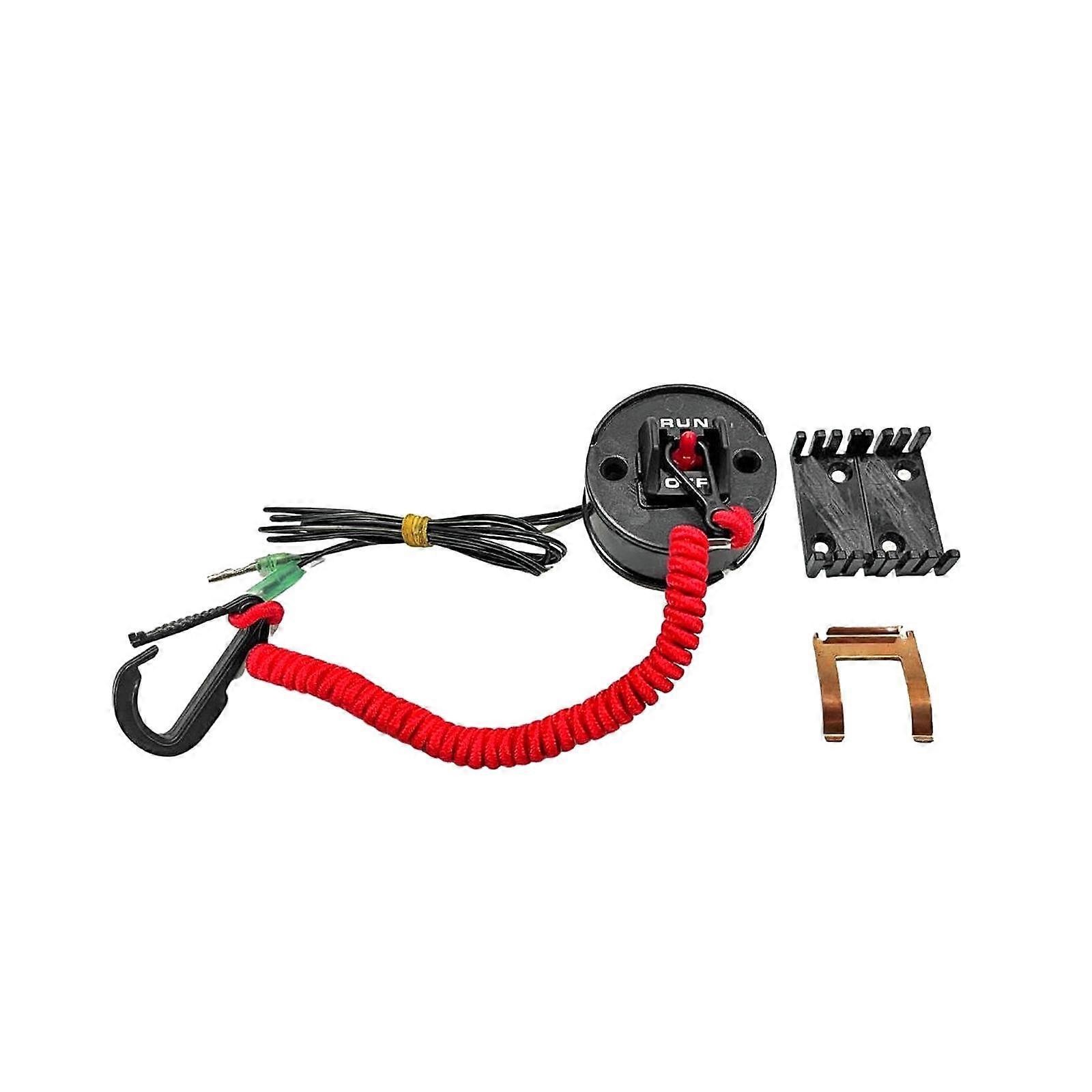 Outboard Kill Stop Switch Lanyard 87-19674A07 19674A14 Emergency Stop ...