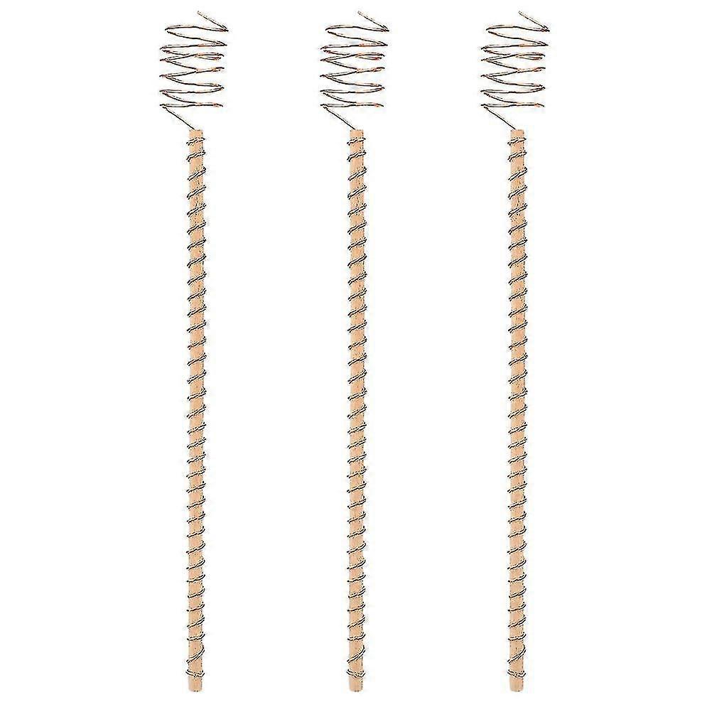 3pcs Copper Coil Antennas For Growing Garden Planting Copper Wires With ...