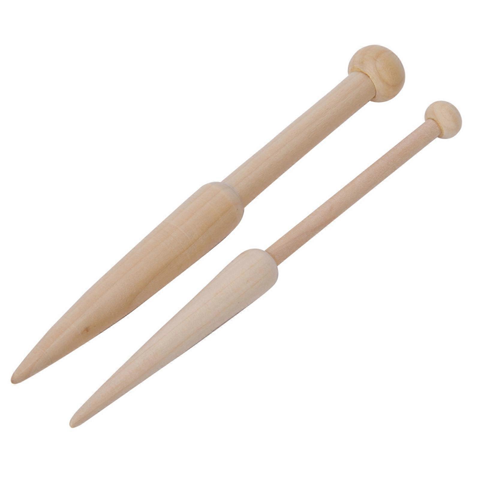 DIY Weaving Tool Wool Short Rod Woven Sweater Scarf Tapestry Wood Stick ...