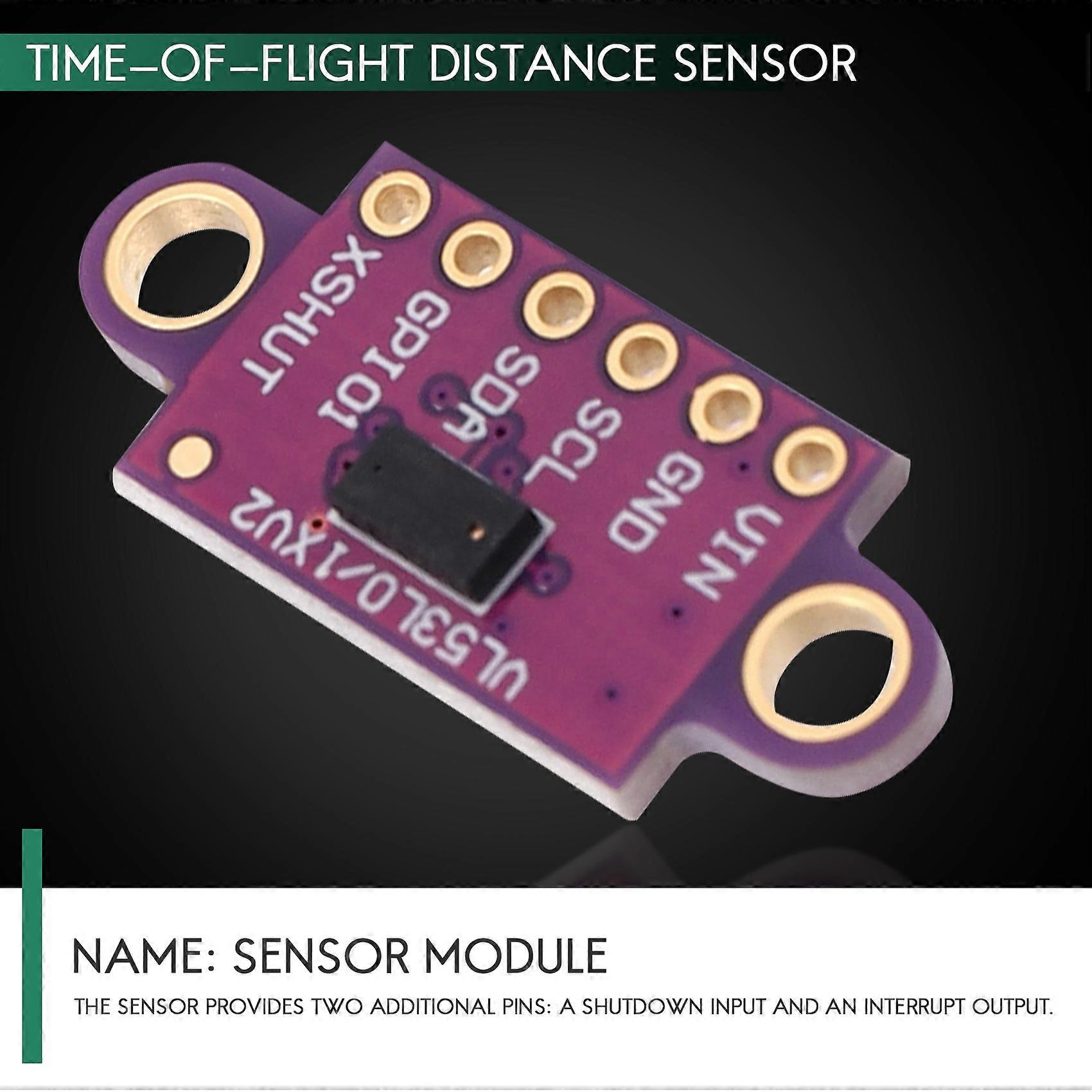 VL53L0X Time-of-Flight Distance Sensor -VL53L0XV2 Module for | Fruugo UK