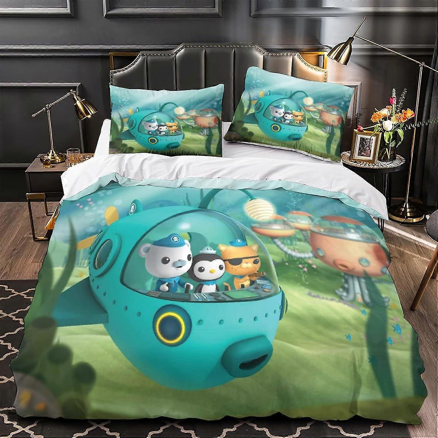 The Octonauts 3D Printed Bedding Set Cartoon Duvet Covers Set ...