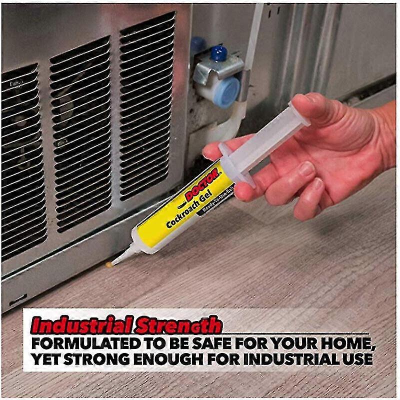 Roach Killing Gel Cockroach Killer With Syringe Applicator For Indoor ...