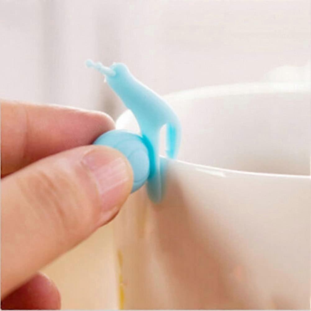 5pcs Cute Snail Shape Silicone Tea Bag Holder Cup Candy Colours Gift ...