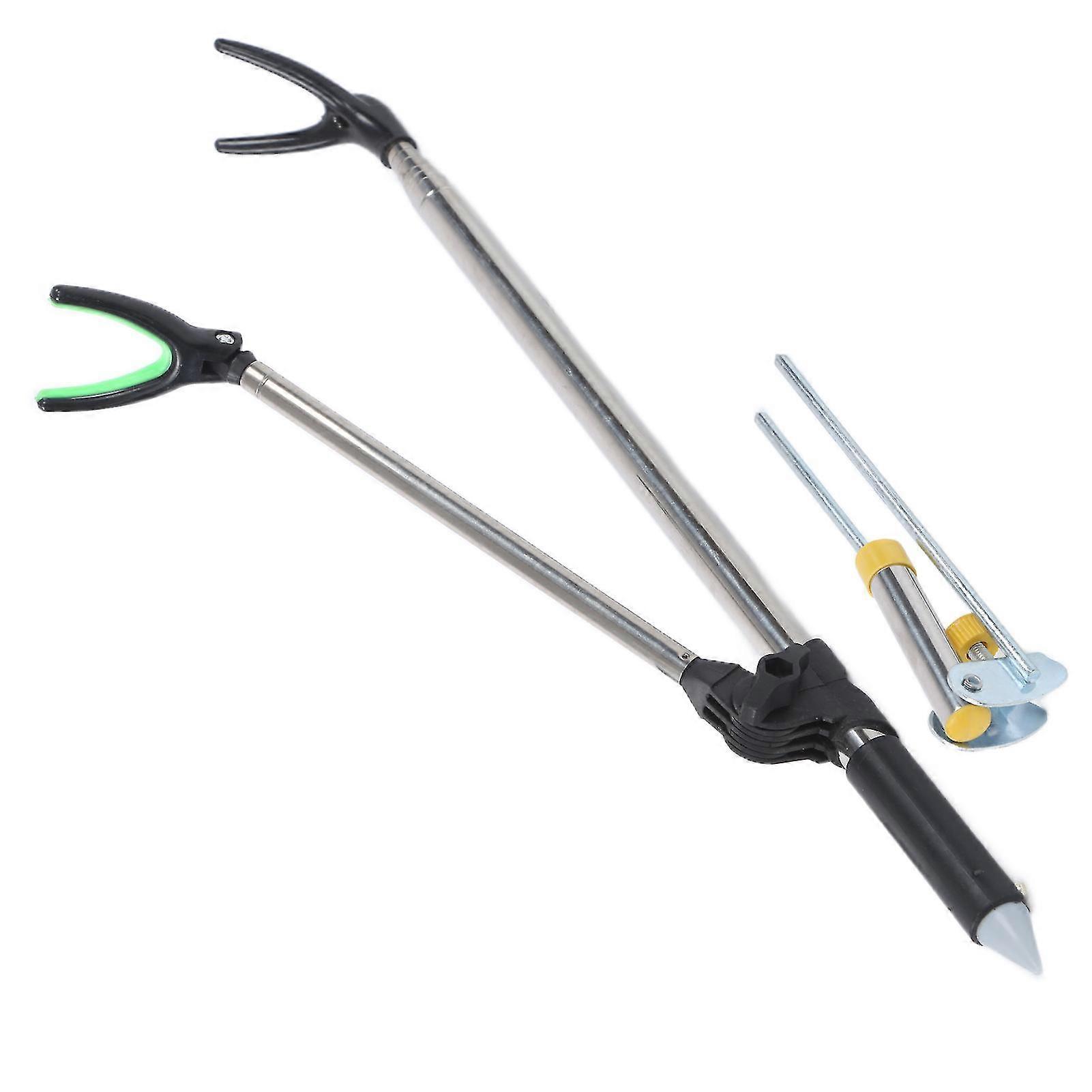 Stainless Steel Fishing Rod Brackets Ground Insert Y Shape Fishing ...