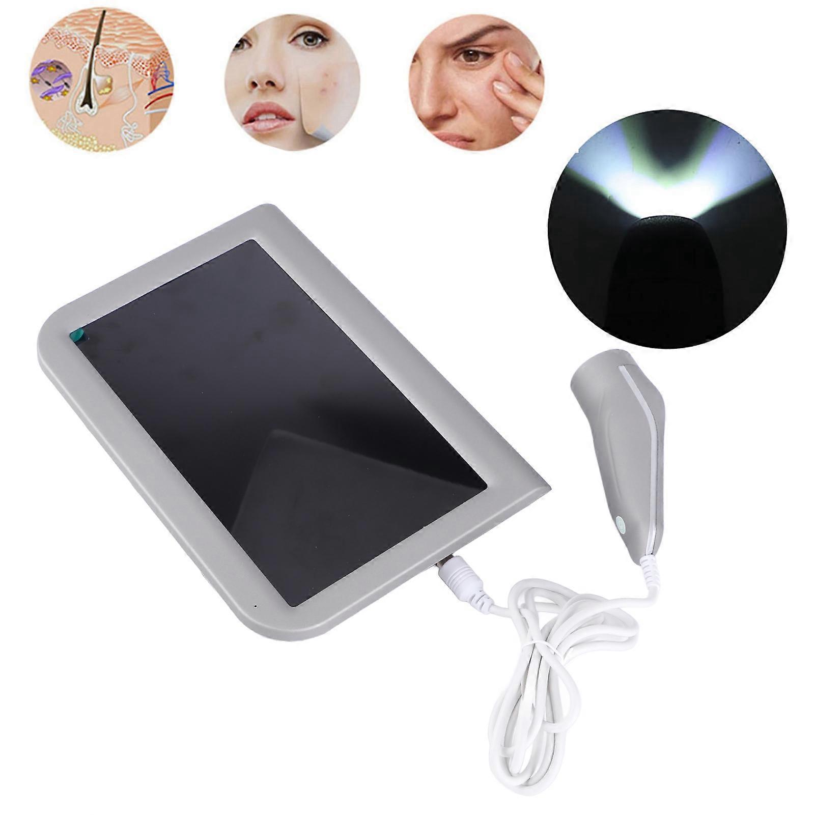 10.1inch Charging Type Scalp Hair Follicle Skin Hair Detector Analyser ...