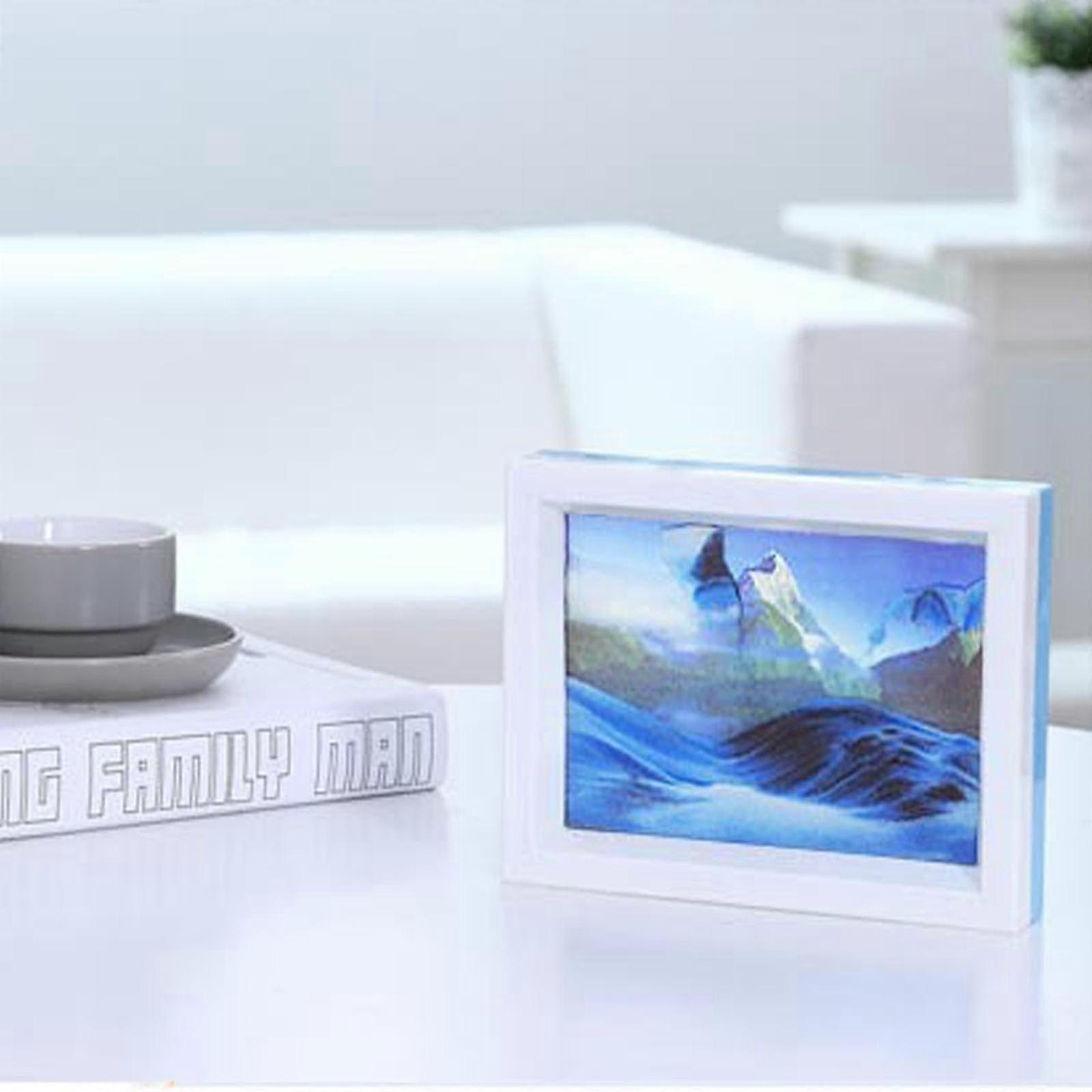 100ml Moving Sand Art Liquid Flowing Sand Art Picture Desktop Sensory ...