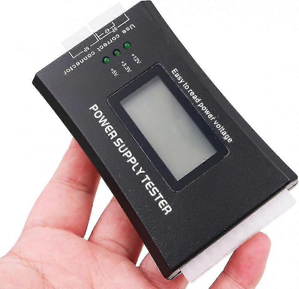 LCD display PC Power Supply Tester 20/24 Pin Psu Tester for SATA IDE ...