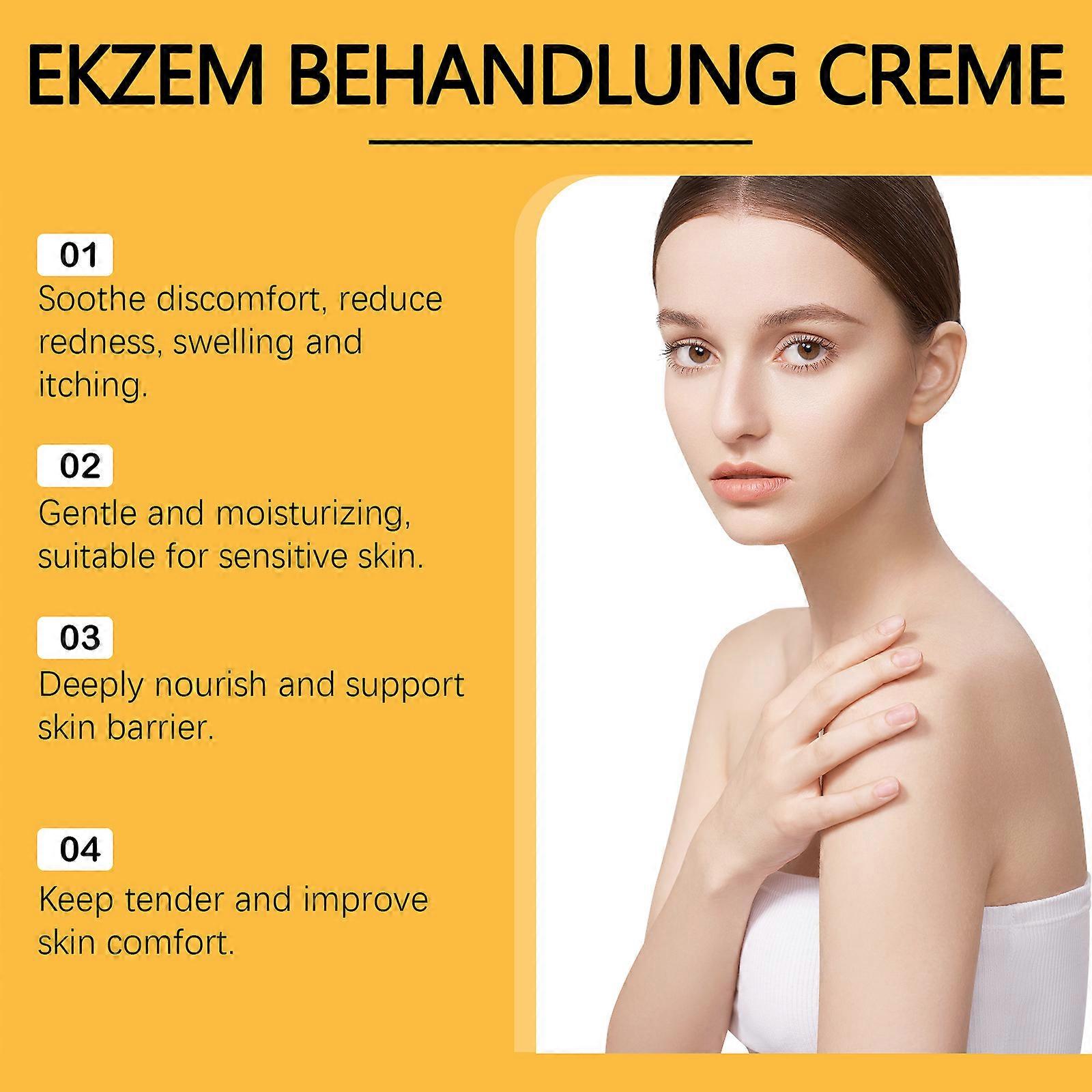 Eczema Treatment Cream, Skin Relief Anti-itch Cream, Bee-Venom Cream ...