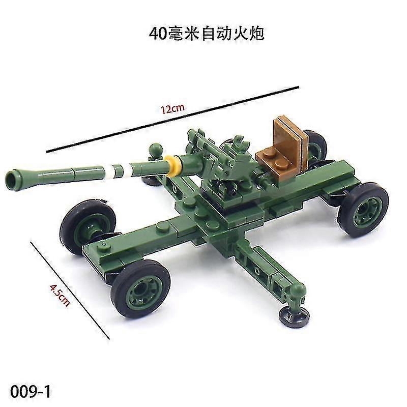 Military Us Army Swat Weapons Ww2 Gun 40mm 115mm Automatic Artillery ...