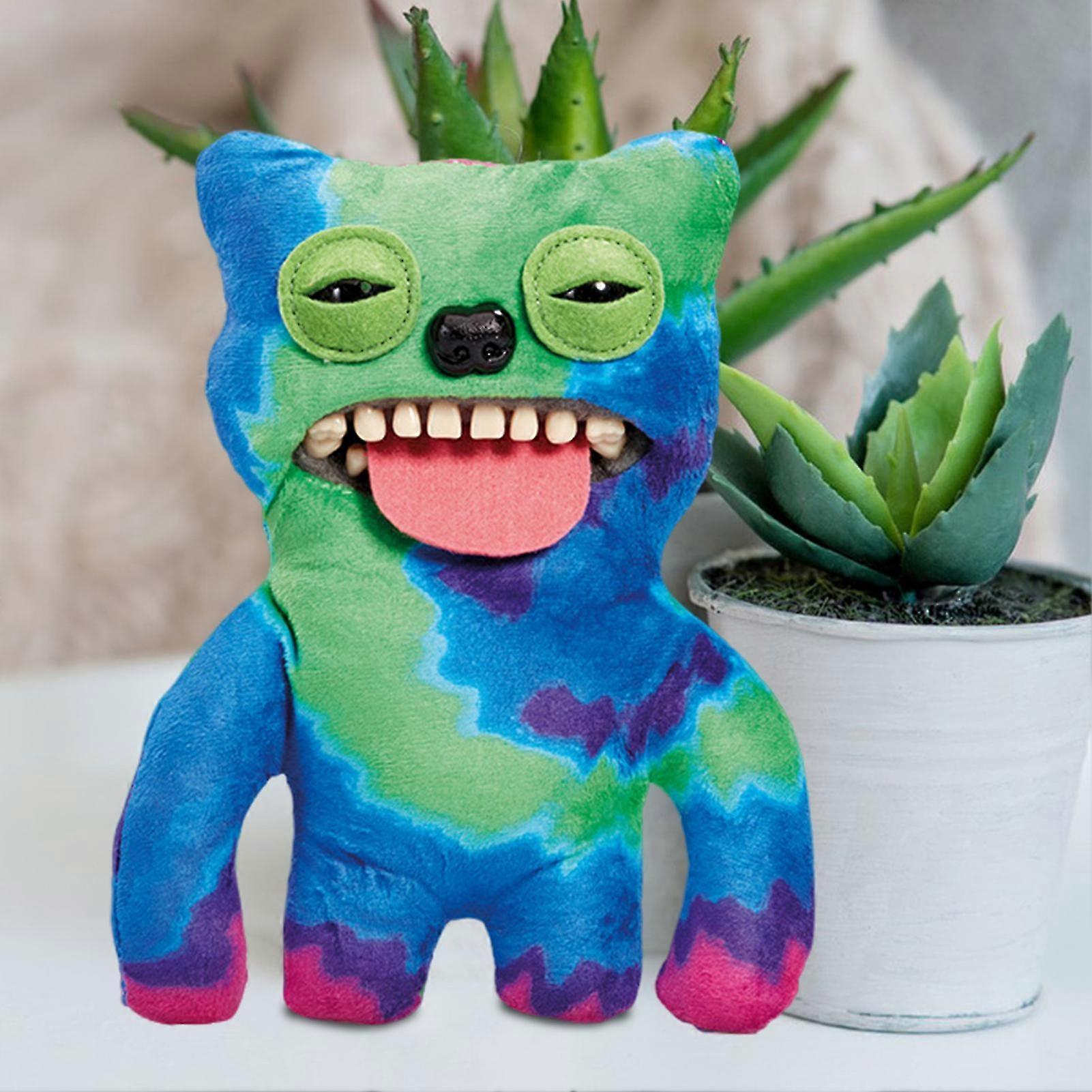 24CM Ugly Creature Plush Toy with Teeth Fuzzy Mutant Creature Plushie ...