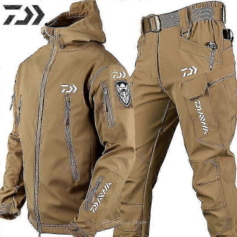 Men's Tactical Windproof Waterproof Jacket Special Forces Soft Shell ...