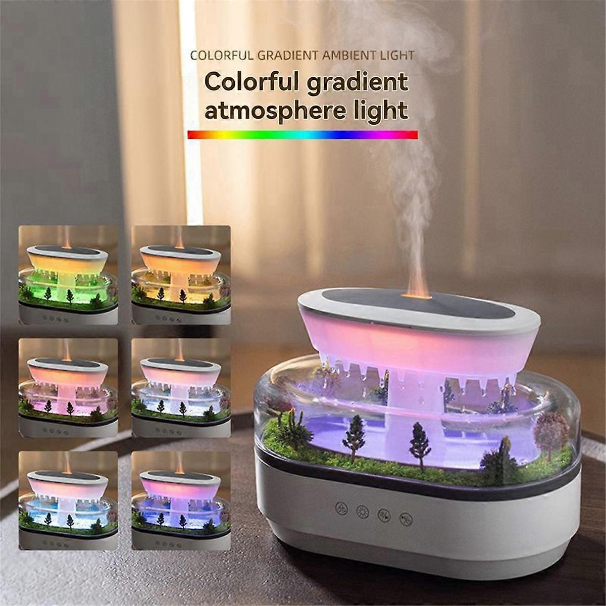 Landscape Aromatherapy Machine with Humidifier and LED Atmosphere Light ...