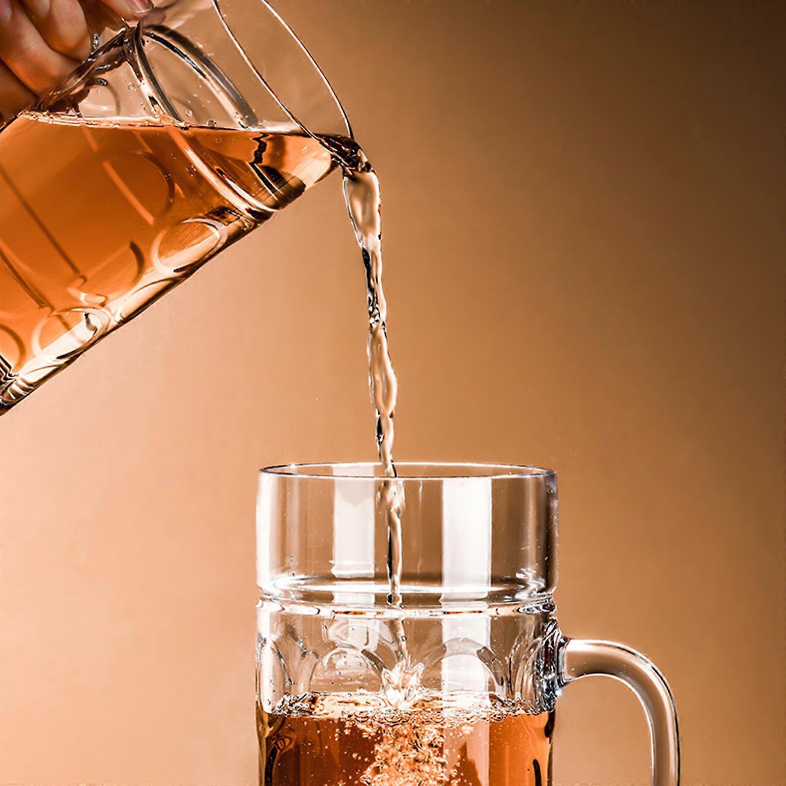Shatterproof Beer Mug Unbreakable Plastic Drinking Cups Juice Glasses ...