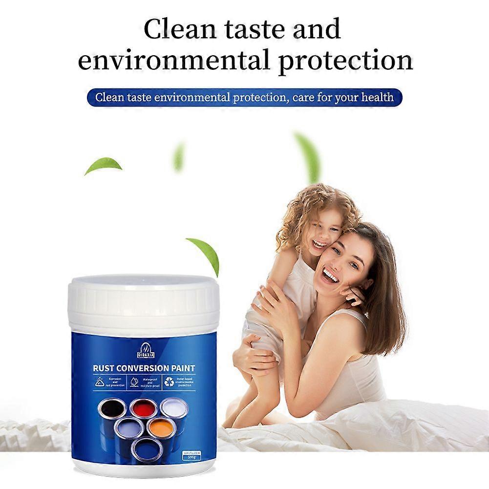300/500g Water-Based Rust Converter Paint, No Sanding Primer for Metal ...