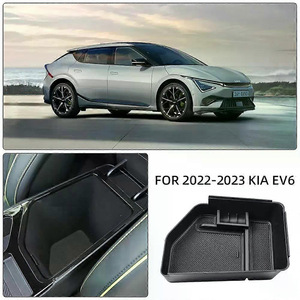 For Kia EV6 EV 6 2021 - 2025 LHD Armrest Box Storage Tray Center ...