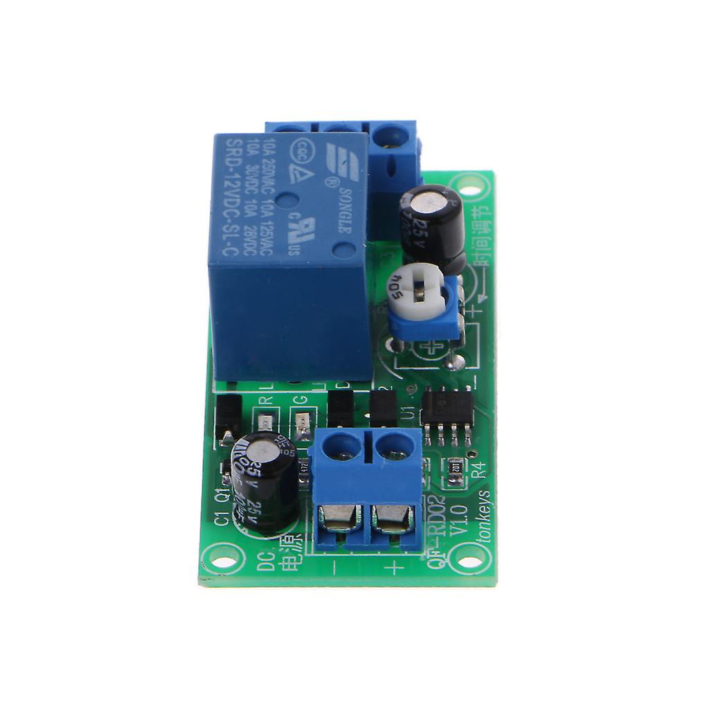 DC 12V To 30V DC/250V AC 0-60S Adjustable Delay Timer Switch NE555 Relay Module | Fruugo NO