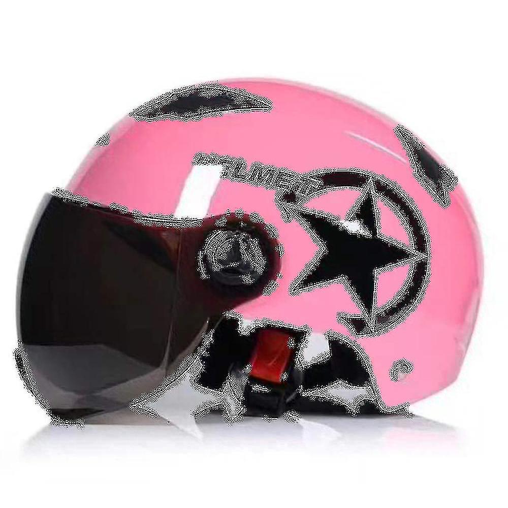 Electric Motor Car Helmet Scooter Bike Open Face Half Baseball Cap Anti ...