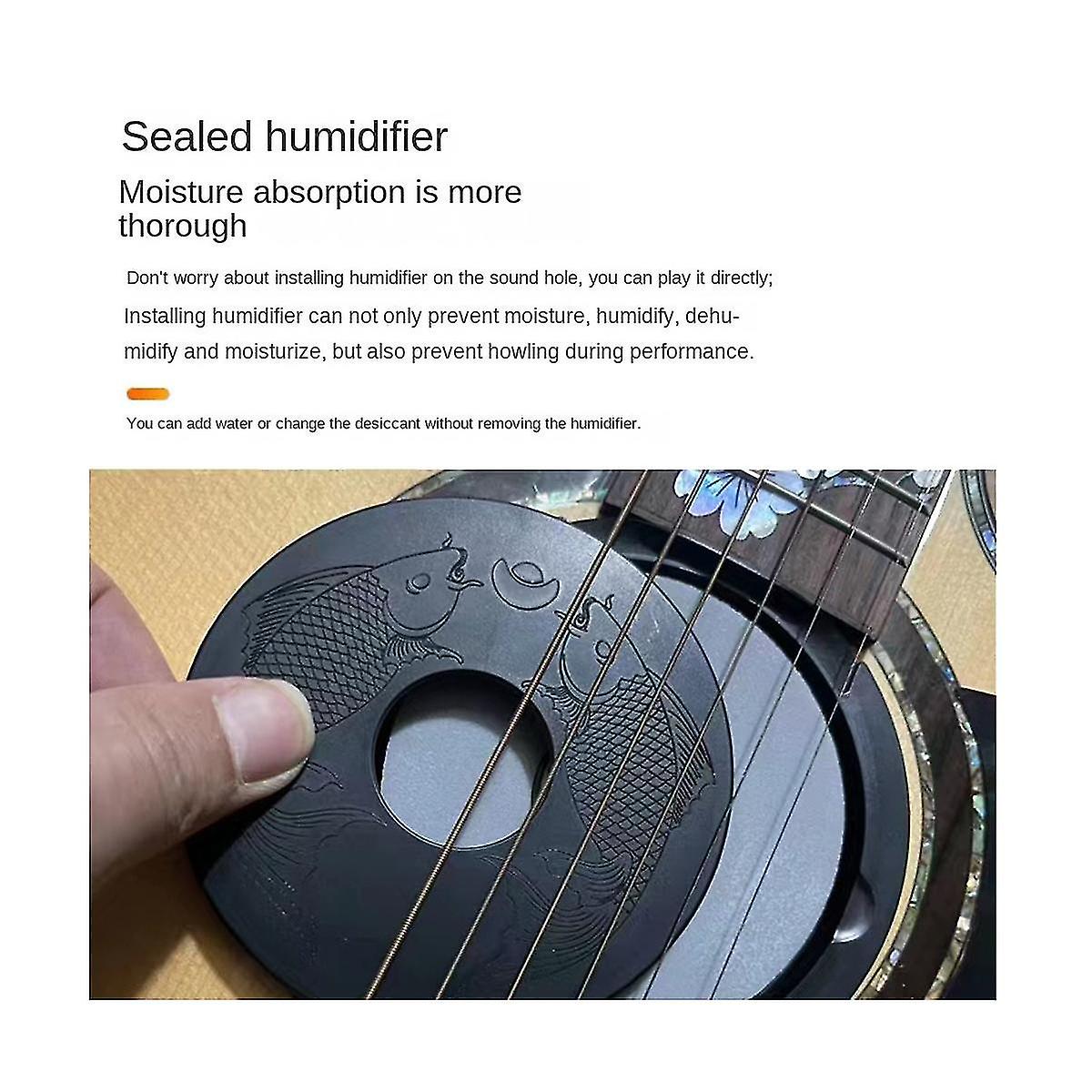 Acoustic Guitar Sound Hole Humidifier Guitar Humidity Regulator Guitar ...