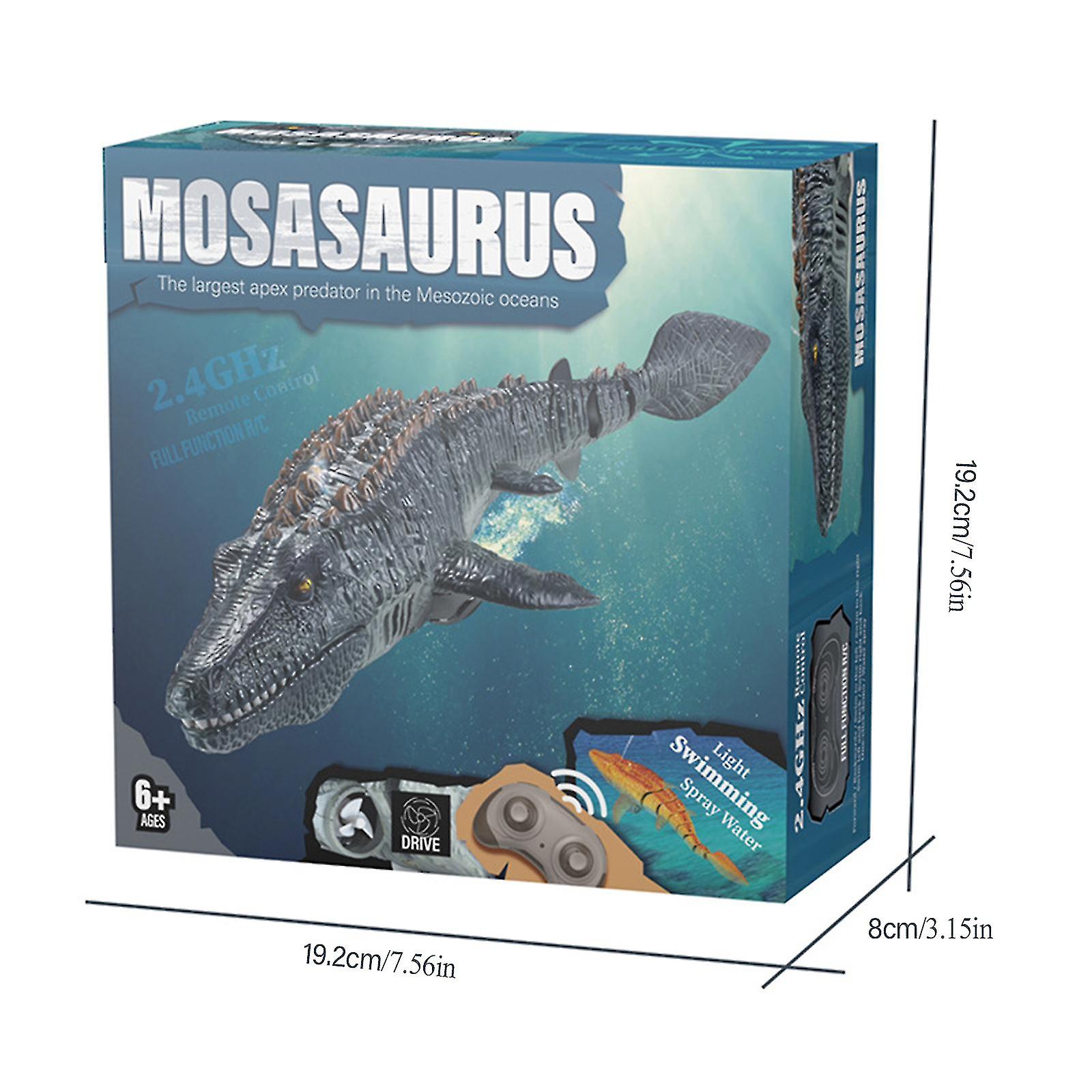 Model Dinosaur Toy Wireless Control Mosasaurus Ship Toddlers Outdoor ...
