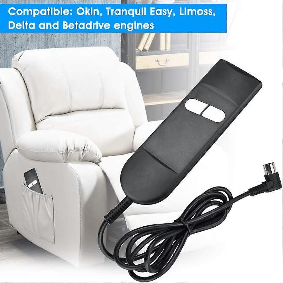 Manual control double armchair tilting button electric armchair switch ...
