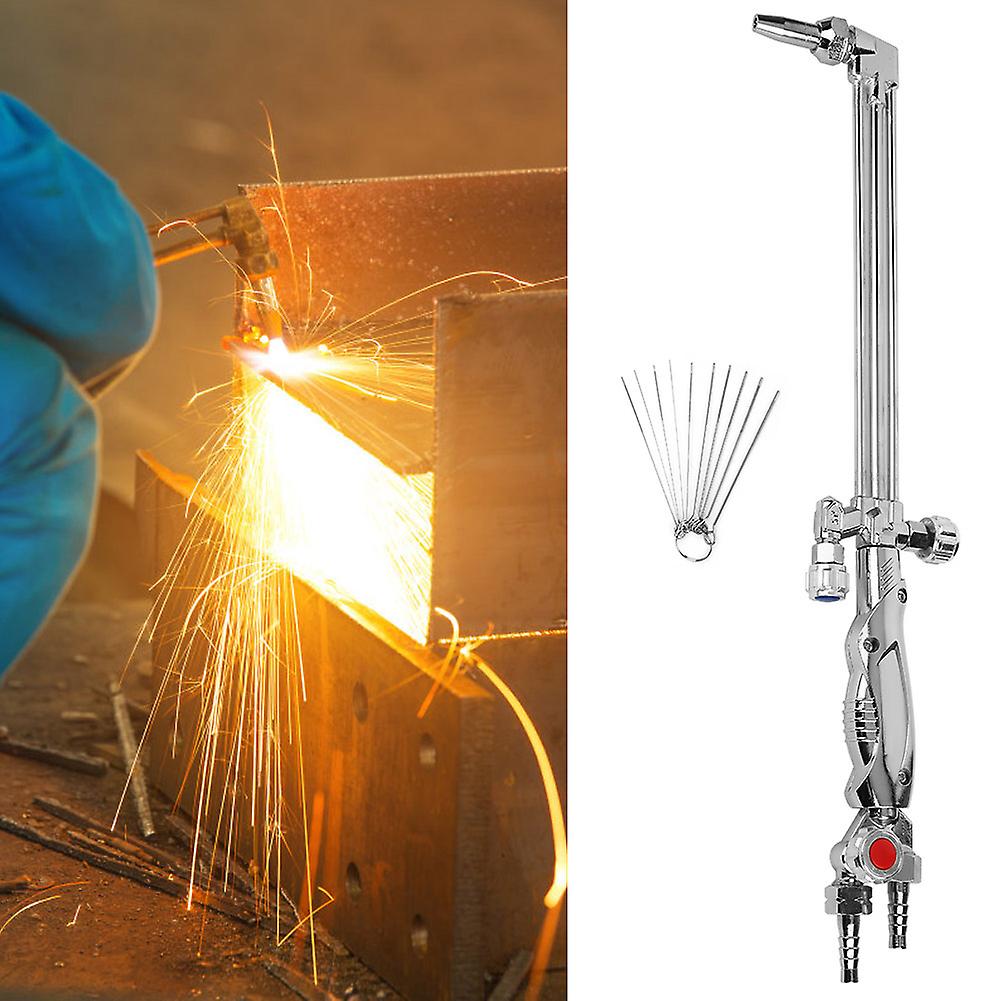 Cutting Torch Brass Galvanized 3-Tubes Oxygen Acetylene Propane for ...