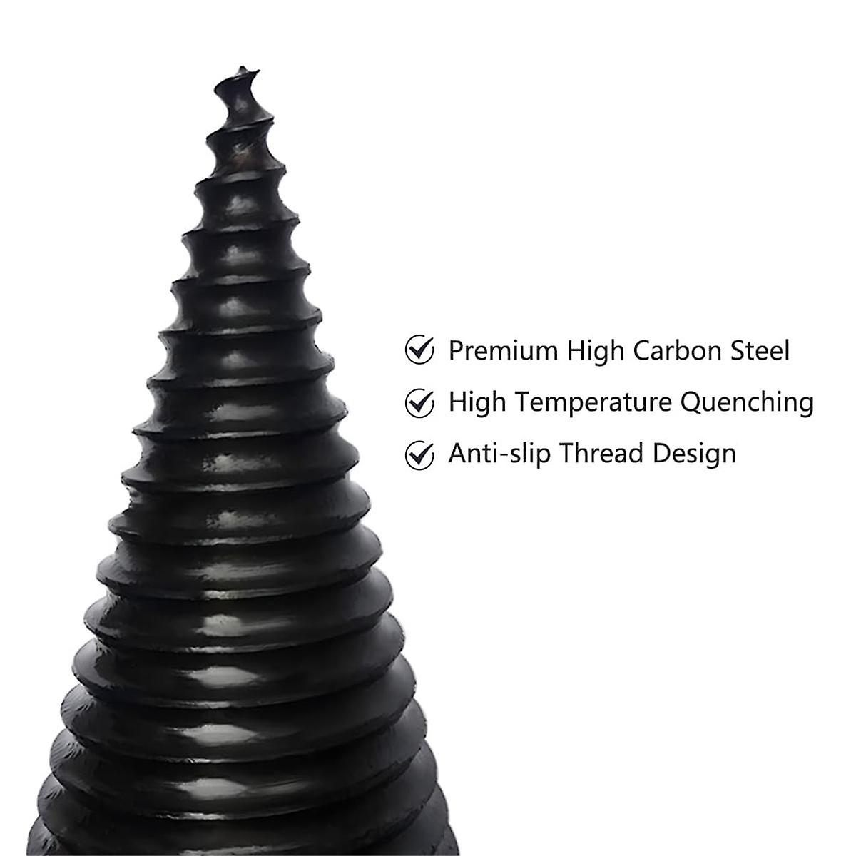 Firewood Log Splitter Drill Bit Removable Wood Splitting Drill Bit,32MM ...