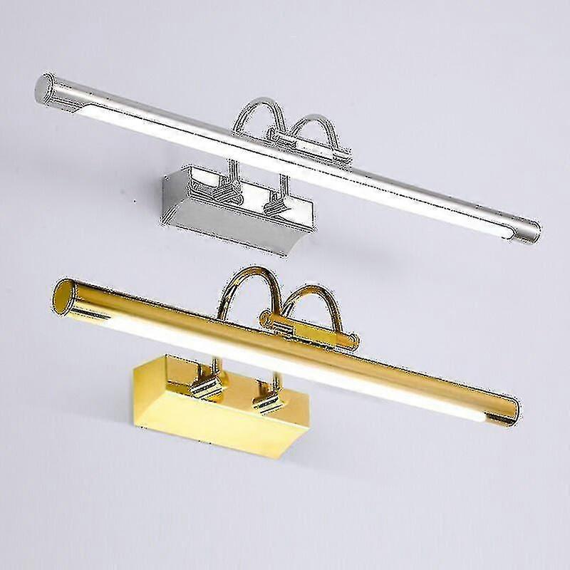 8w White Light Wall Lamp, Led Bathroom Mirror With Dimmable Rotating ...