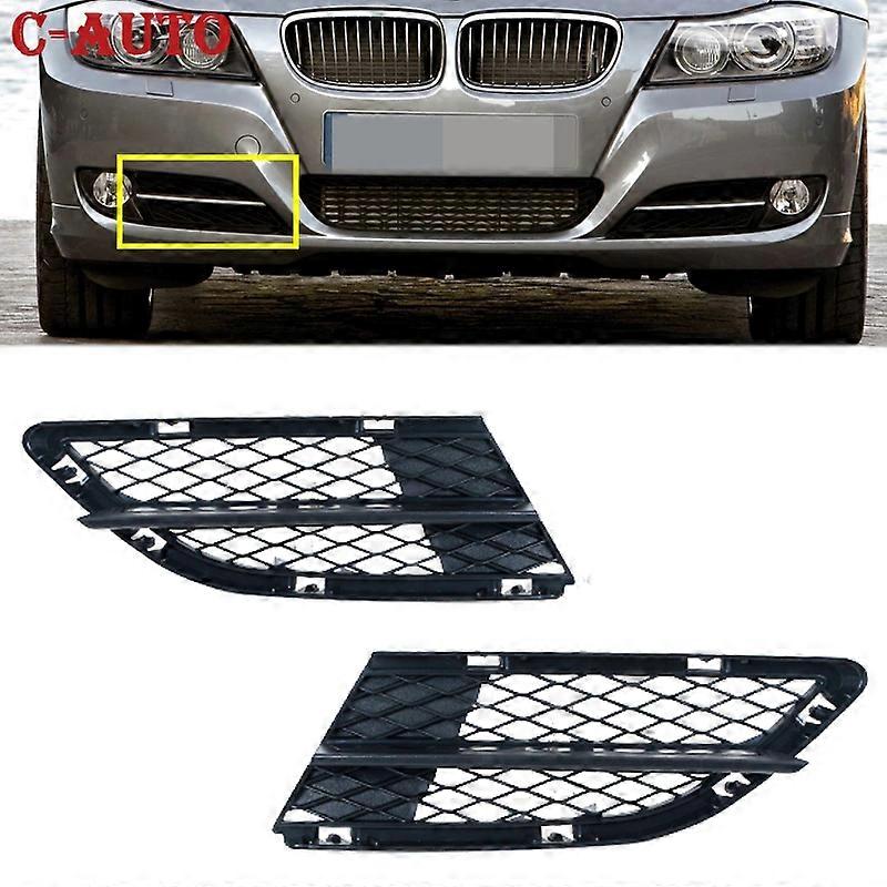 Car Front Bumper Lower Fog Light Grille Mesh Grill For BMW 335i 328i ...