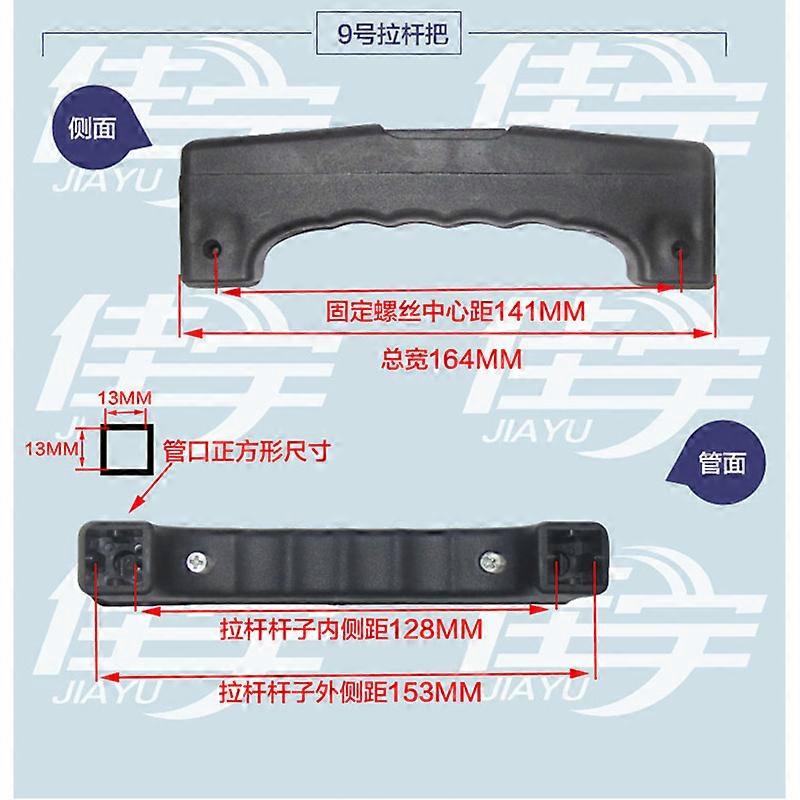 Accessories Repair Part Telescopic Suitcase Luggage Push Handle Rod ...