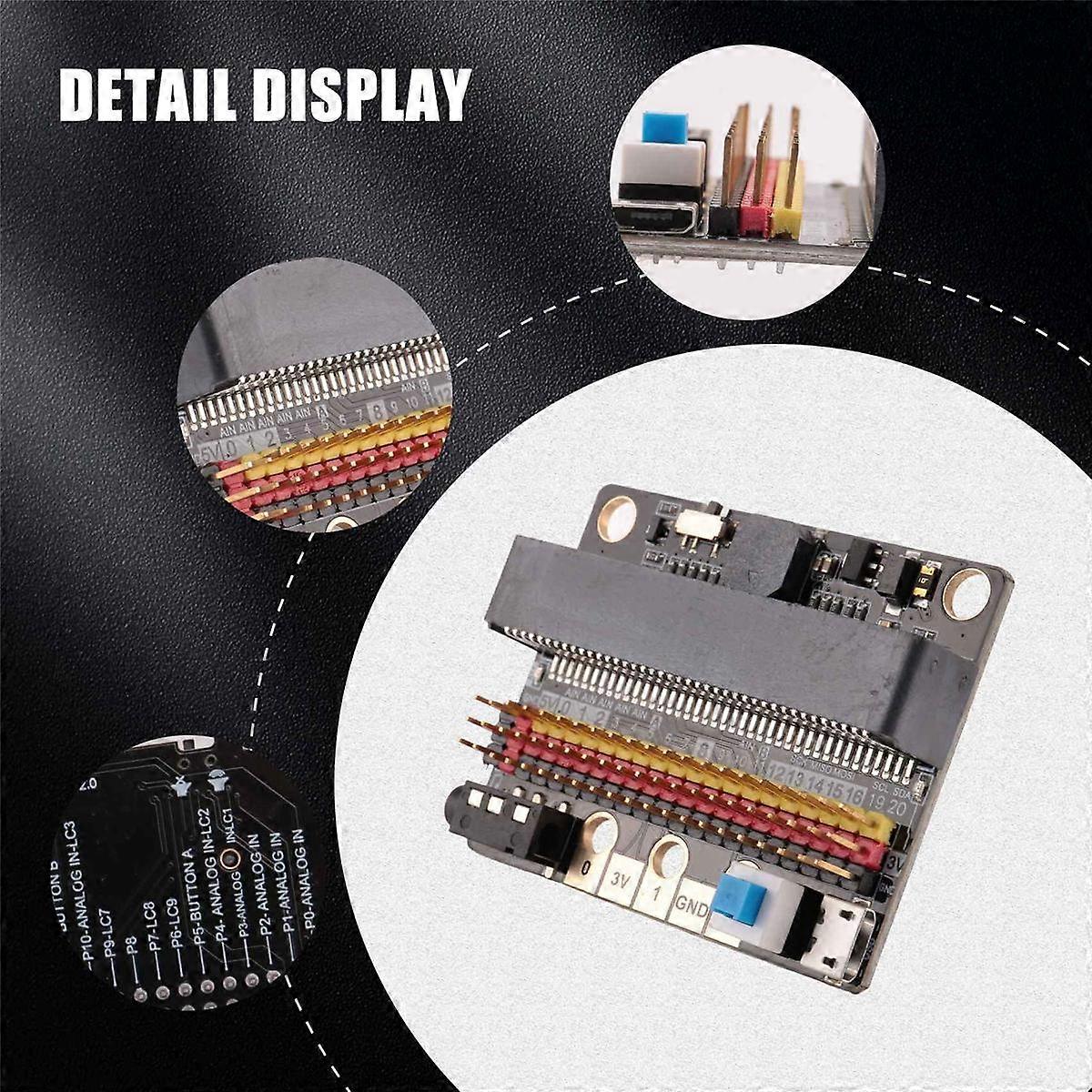 Micro-Bit Expansion Board IOBIT V2.0 Breakout Adapter Shield with ...