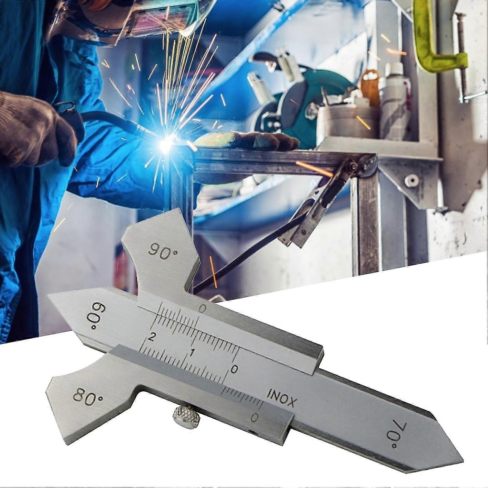 Welding Gauge Clear Calibration Wear-resisting Stainless Steel 60/70/80 ...