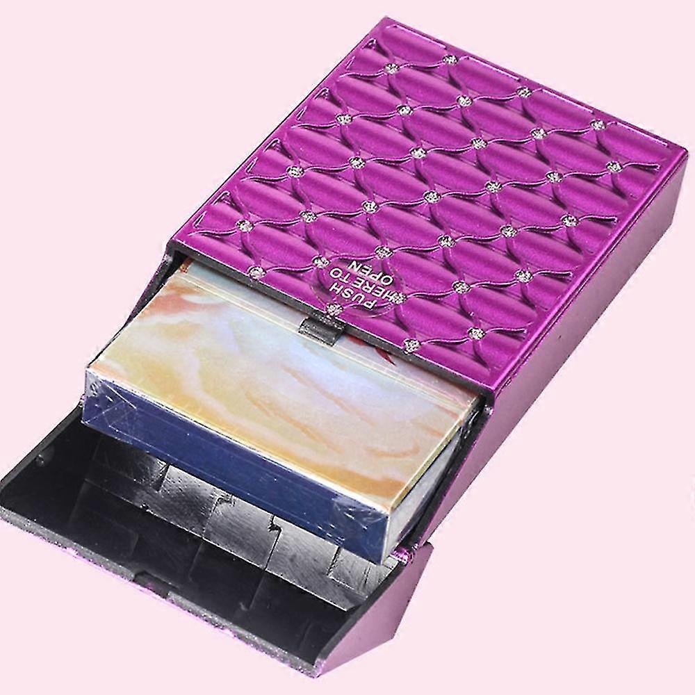 Plastic Cigarette Case Moisture And Crushproof Box With Flip Top Open ...