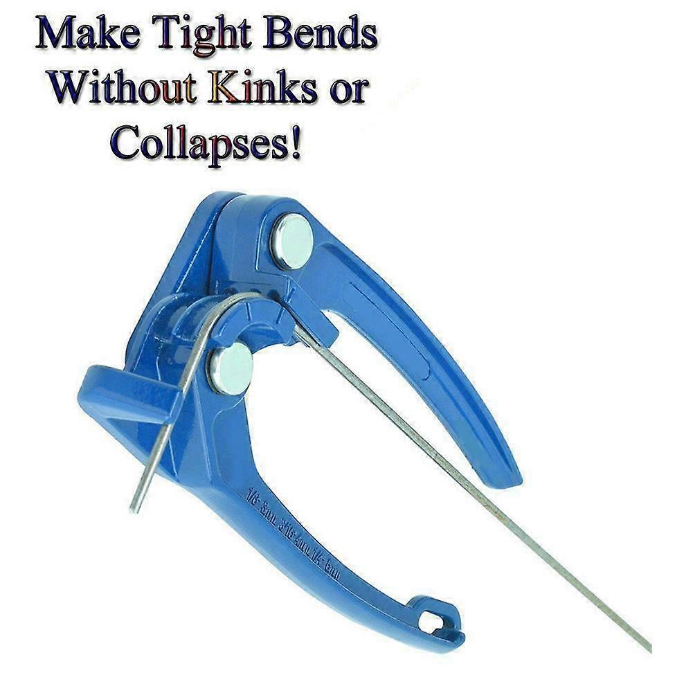 1/8 3/16 1/4" Tube Bender Tubing Fuel Brake Refrigerant Line Bending ...