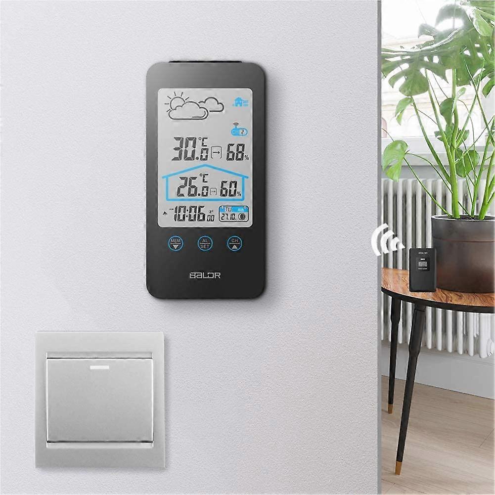 Digital Thermometer Hygrometer Practical Wireless Weather Stations with ...