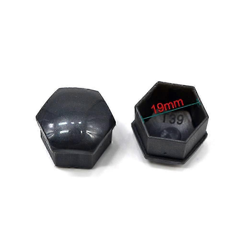 Nut Covers 19 mm, 20 Pieces 19mm Bolt Nut Covers, Hexagonal Protective ...